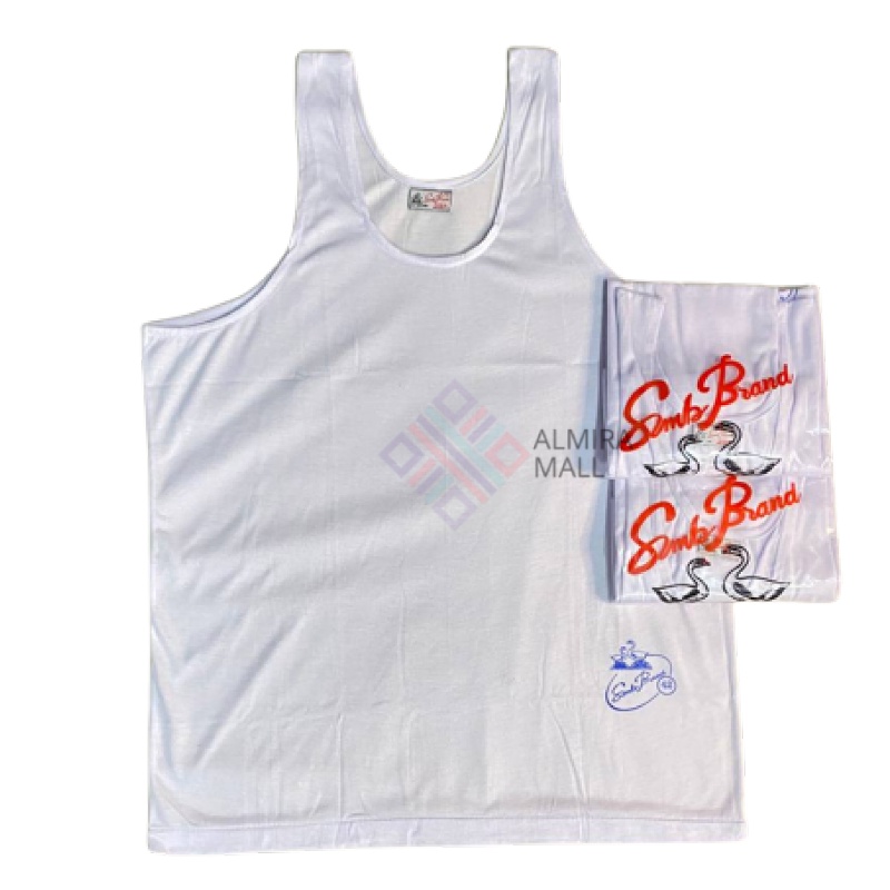 Jual Swan Singlet Kaos Dalam - Putih | Shopee Indonesia