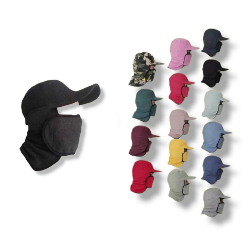 Jual topi masker Jepang/topi Jepang/topi pria wanita/topi Jepang polos ...