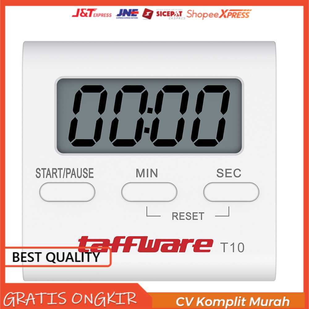 Jual PROMO Taffware Timer Masak Dapur Countdown Digital Alarm Clock ...