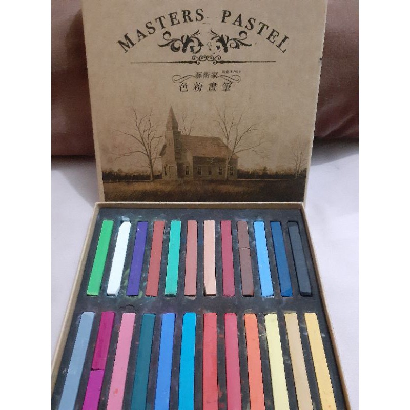 Jual Maries Pastel - Dry Pastel merk Masters 24 warna - Pastel Maries ...