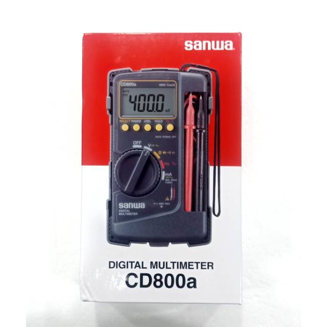 Jual Multitester Multimeter Avometer Digital SANWA CD800a ORIGINAL Made ...