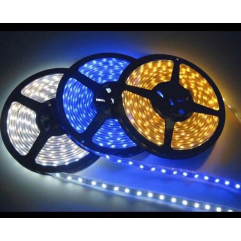 Jual lampu led strip pita 3528 / 5050 mata kecil / besar led drop ...