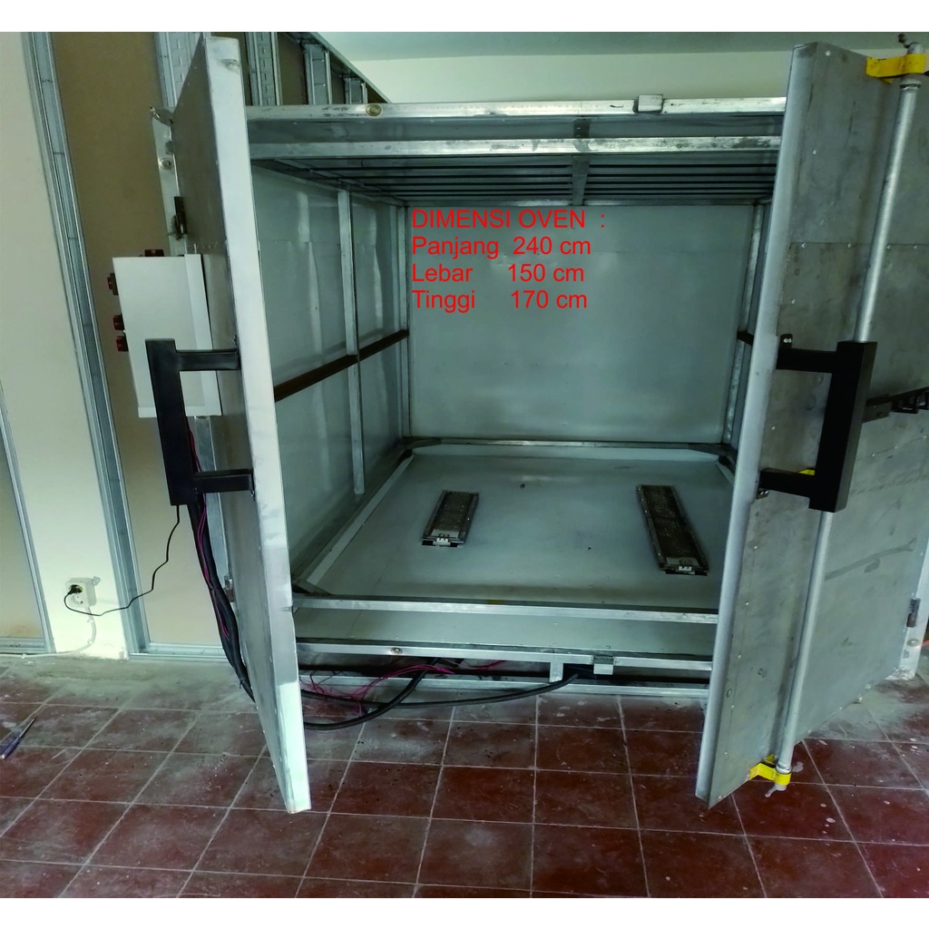 Jual mesin oven cat powdercoating gas | Shopee Indonesia