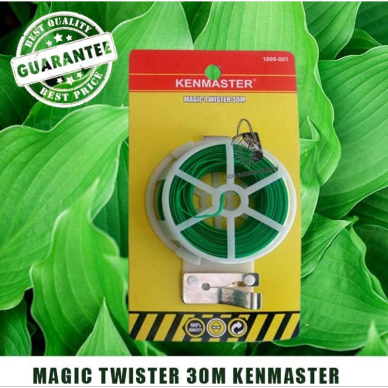 Jual MAGIC TWISTER 30m KENMASTER Tali Kabel Tali Kawat Kabel Ties ...
