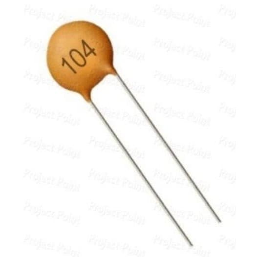 Jual Capasitor ceramic 100 nf kapasitor keramik 104 nano farad 100nf 50v | Shopee Indonesia