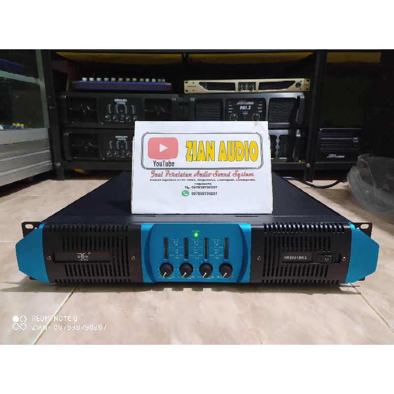 Jual Power Amplifier RDW NR8004 MK3 Original | Shopee Indonesia
