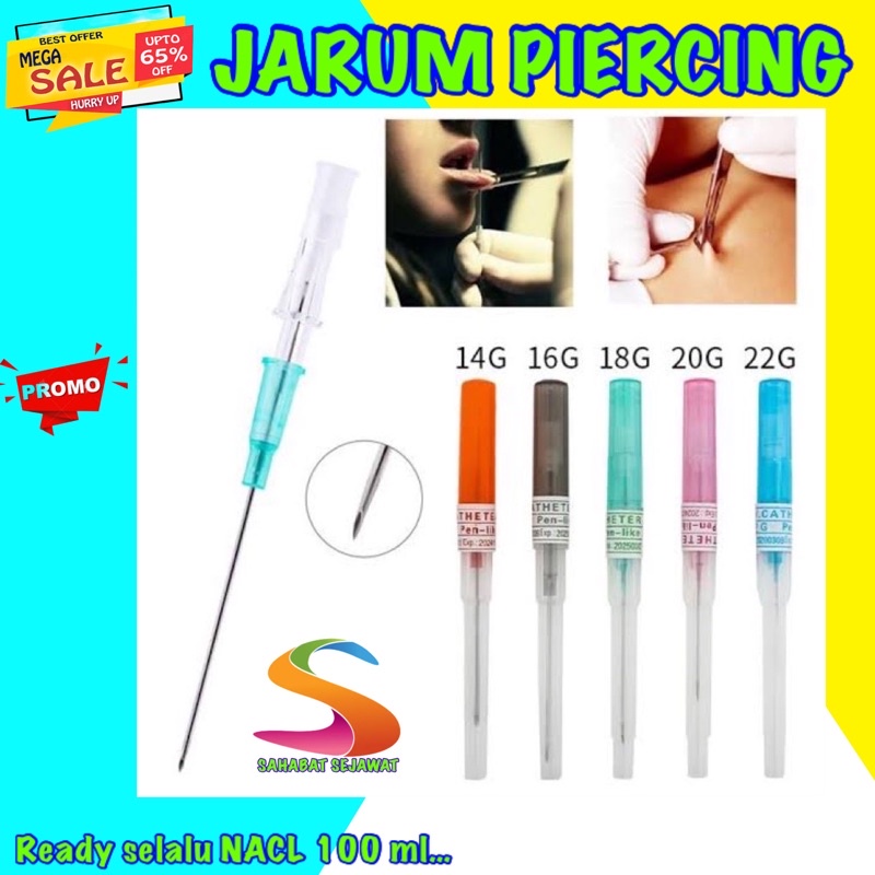 Jual JARUM IV CATHETER bisa untuk tindik bijian. | Shopee Indonesia