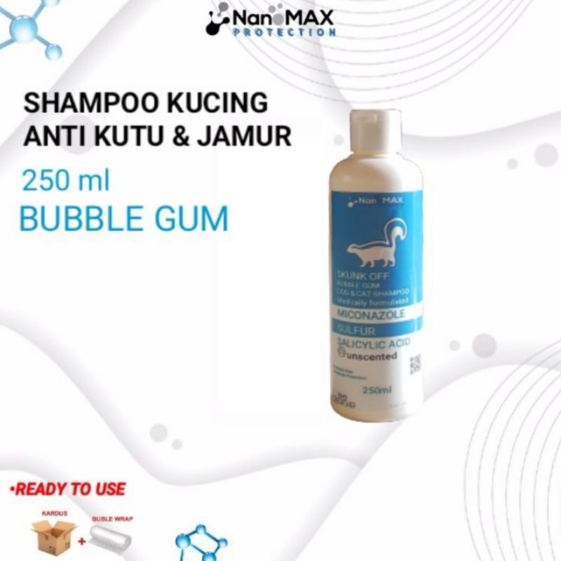 Jual Shampo Kucing Total Protection ANTI FUNGAL & FLEAS untuk Jamur ...