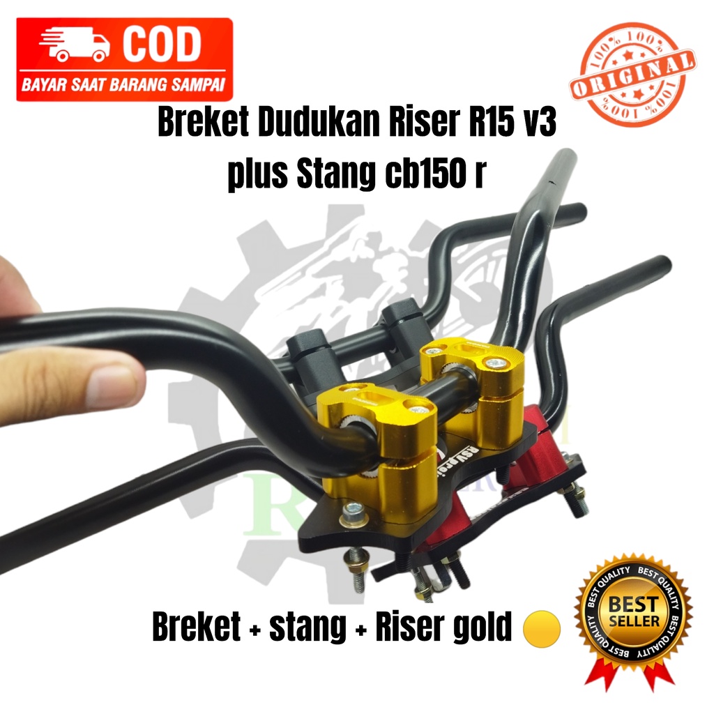 Jual Raiser Stang r15 v3 Breket tebal 8 mm | Shopee Indonesia
