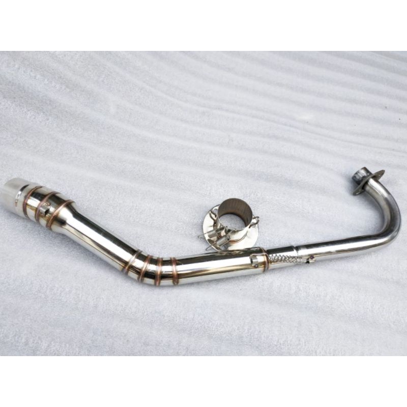 Jual pipa header leharan knalpot supra x125 PNP INLET 51(BONUS ADAPTOR ...