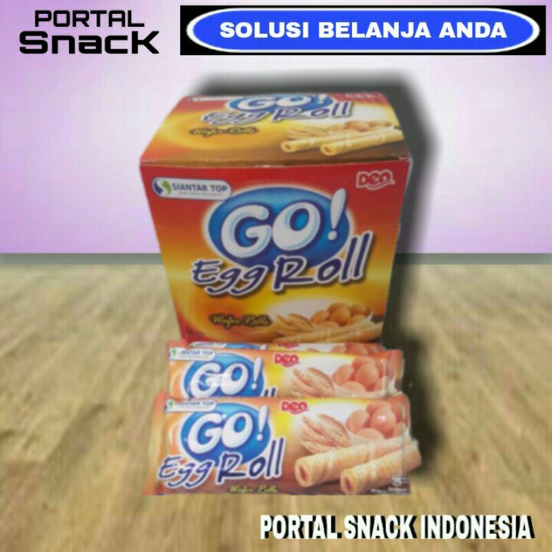 Jual GO Egg Roll 1 Box isi 24 pcs @ 10gr | Shopee Indonesia