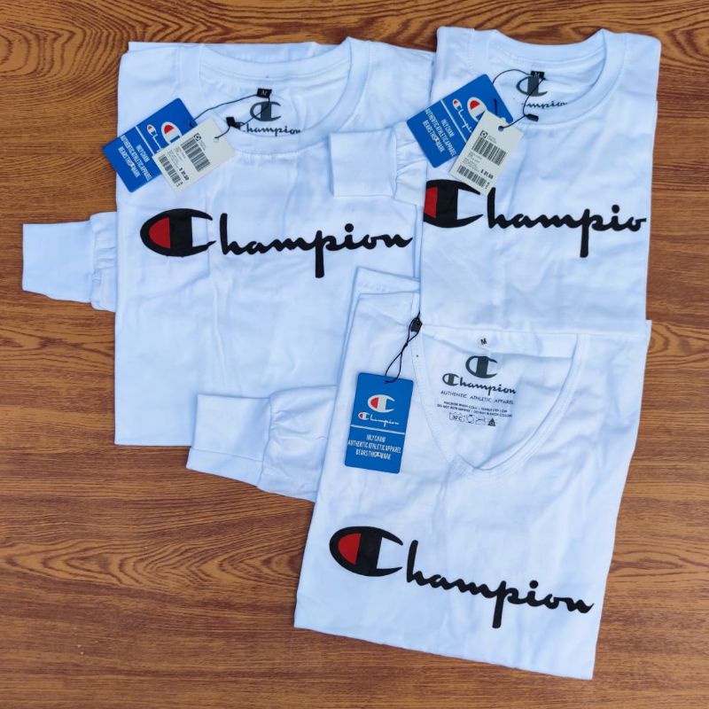 Jual Baju Lengan Panjang champion couple keluarga | Shopee Indonesia