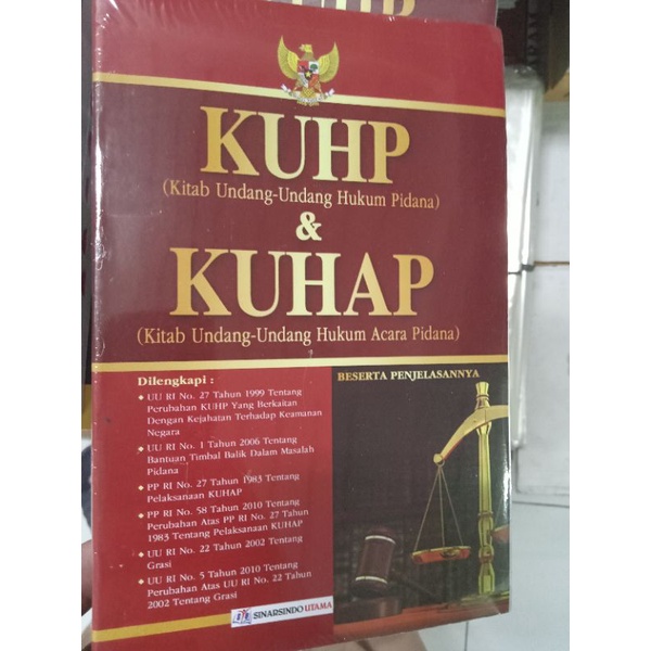 Jual BUKU KUHP DAN KUHAP BESERTA PENJELASANNYA | Shopee Indonesia