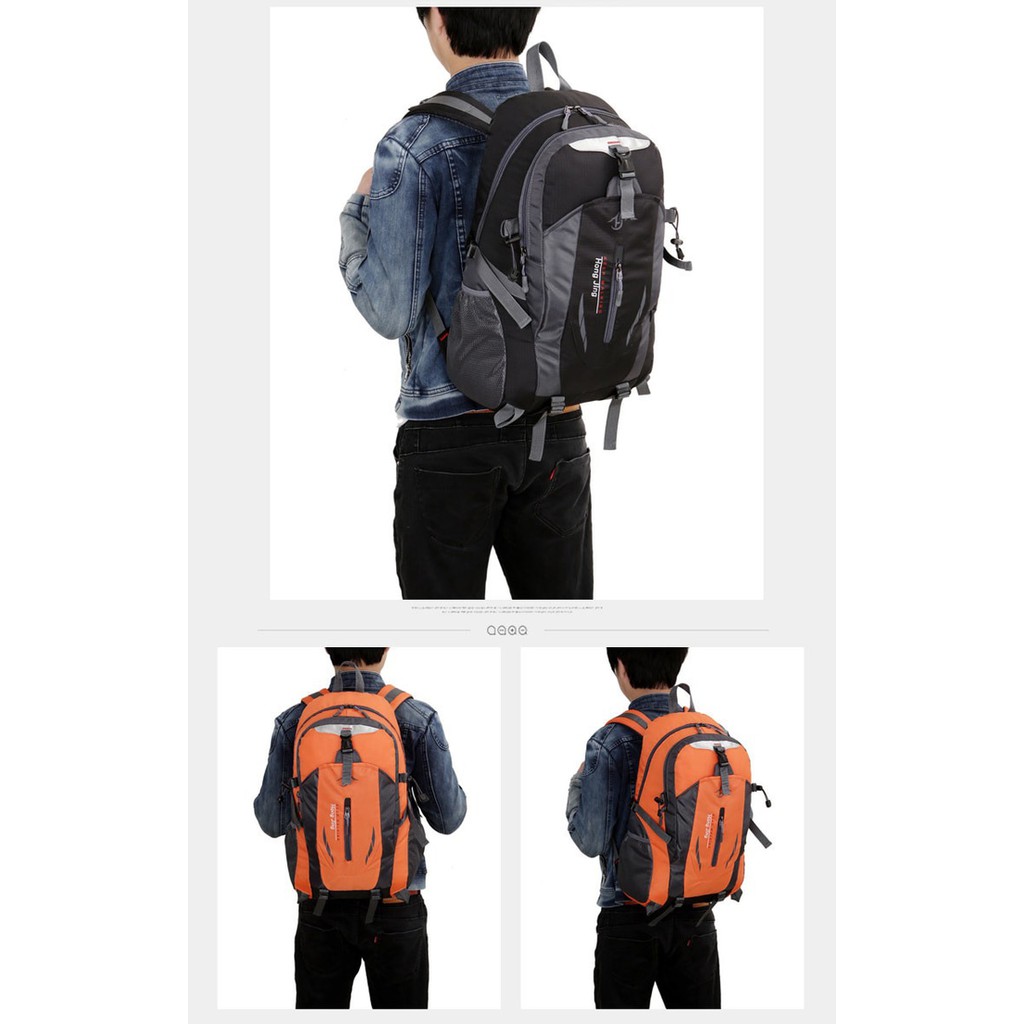 Jual Tas Ransel Travel Sekolah Backpack Outdoor HJ | Shopee Indonesia