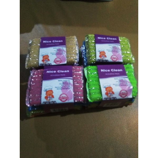 Jual Spon Cuci piring metalik,magic pembersih (isi 4pcs) | Shopee Indonesia