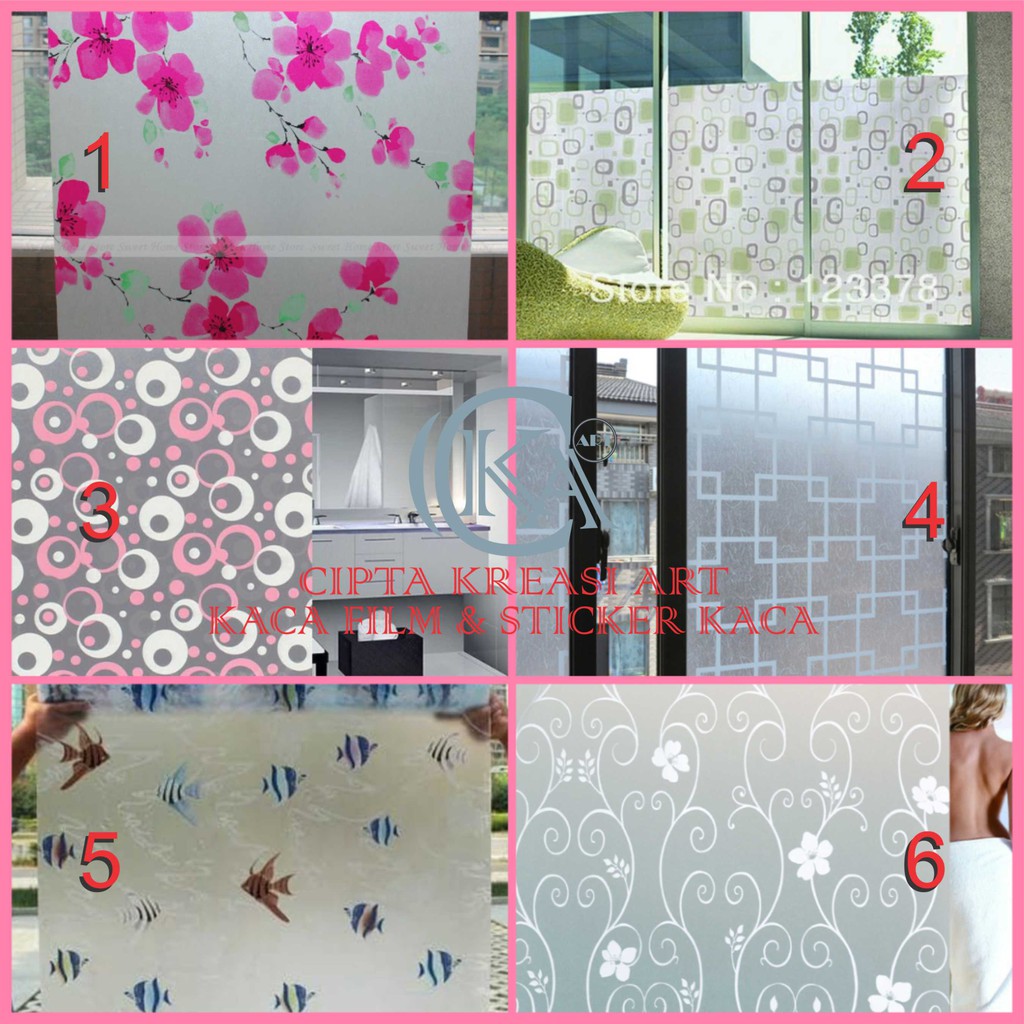 Jual STIKER KACA MOTIF / STIKER KACA FILM MOTIF/MOTIF STICKER KACA ...