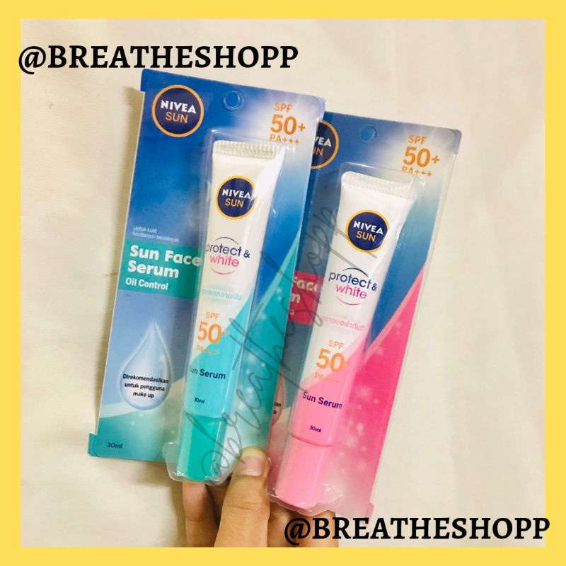 Jual Nivea Sunscreen Sun Face Protect SPF 50 PA+++ Oil Control ...