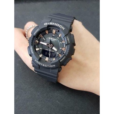 Jual Casio G-Shock GMA-S130PA-1ADR S Series Step Tracker Dial Black ...