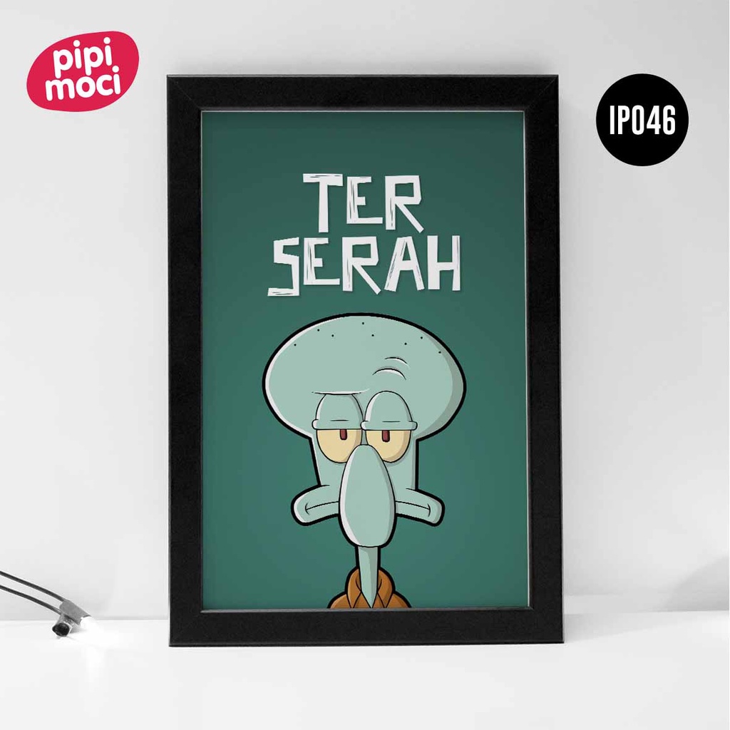 Jual Poster Squidward Terserah A3 45X30cm | Shopee Indonesia