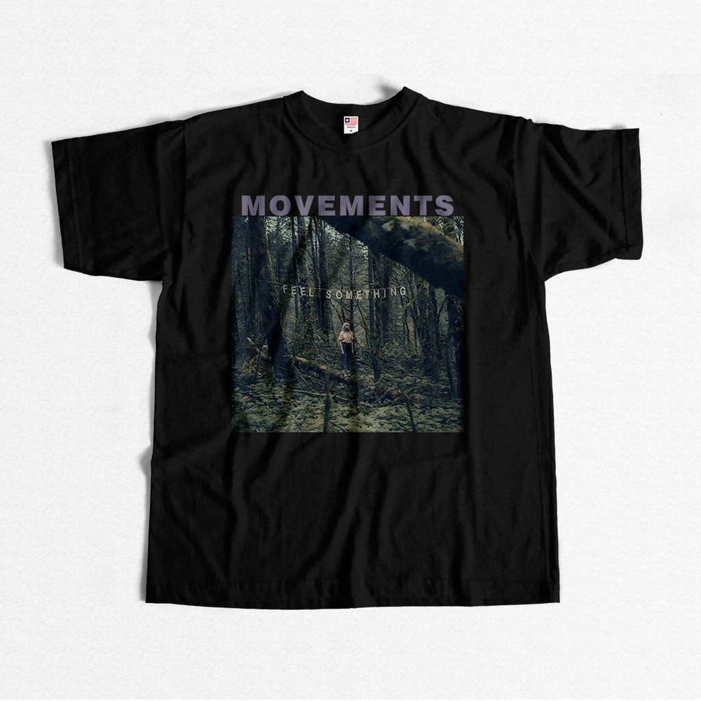 Jual KAOS BAND MERCHANDISE MOVEMENTS FEEL SOMETHING | Shopee Indonesia