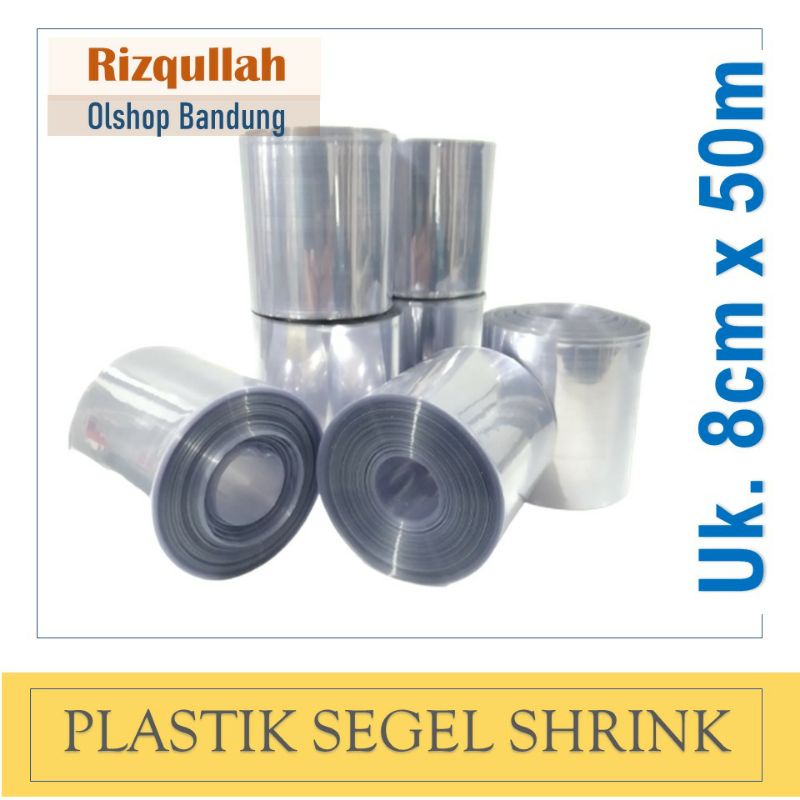 Jual Plastik Segel / Plastik Shrink Ukuran 8cm x 50m | Shopee Indonesia
