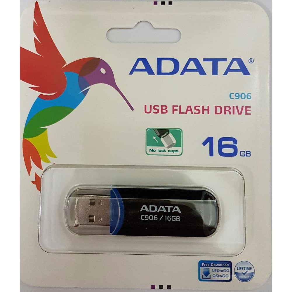 Jual ADATA Usb Flashdisk C906 - 16GB (ORIGINAL Made In Taiwan) Original ...