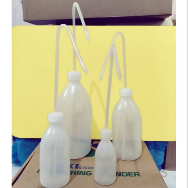Jual Wash Bottle 100 ml Vit Lab. Botol Semprot. PE-LD | Shopee Indonesia