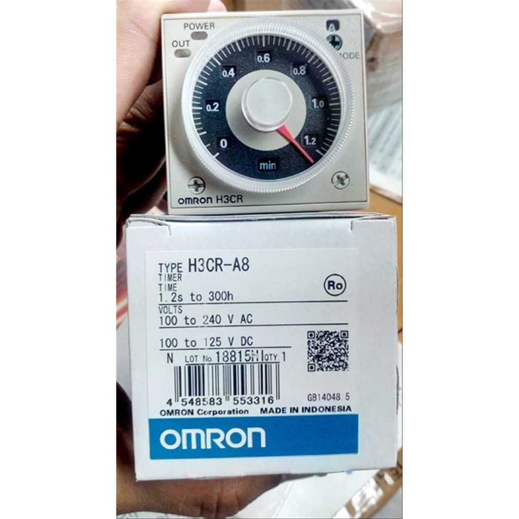 Jual Timer Omron H3CR-A8 220V | Shopee Indonesia