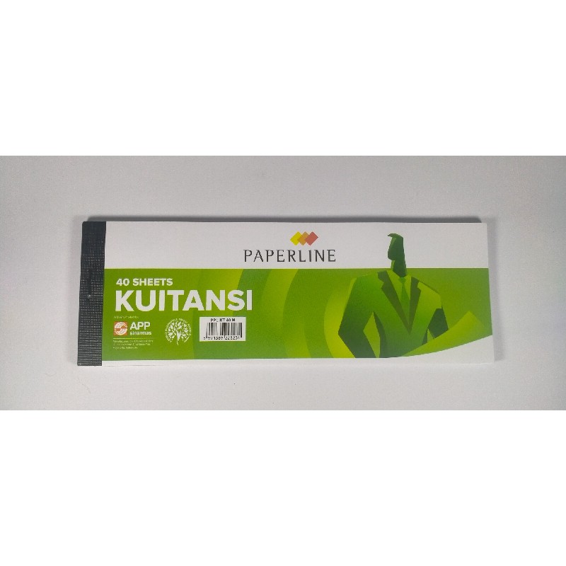 Jual Kwitansi Paperline Kecil KT40M isi 40 Lembar / Buku kuitansi Paperline KECIL KT40M | Shopee ...