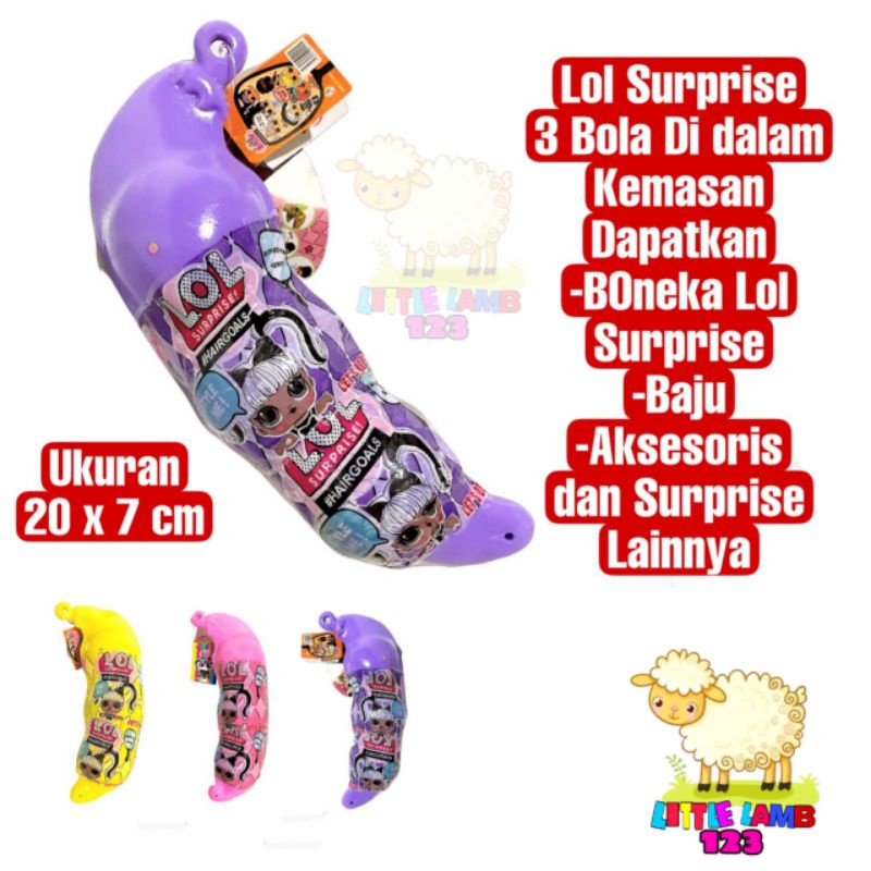 Jual Mainan Lol Series Lol Surprise Mainan Surprise Series Kacang ...