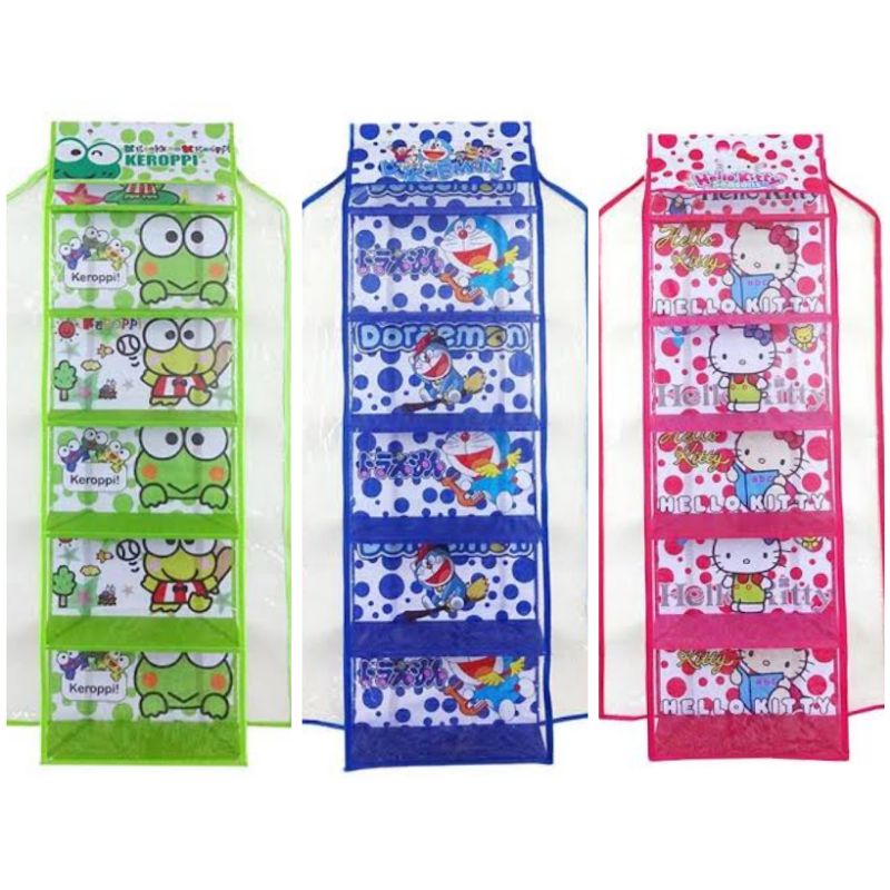 Jual Rak tas gantung karakter full sleting/rak tas karakter/rak tas ...