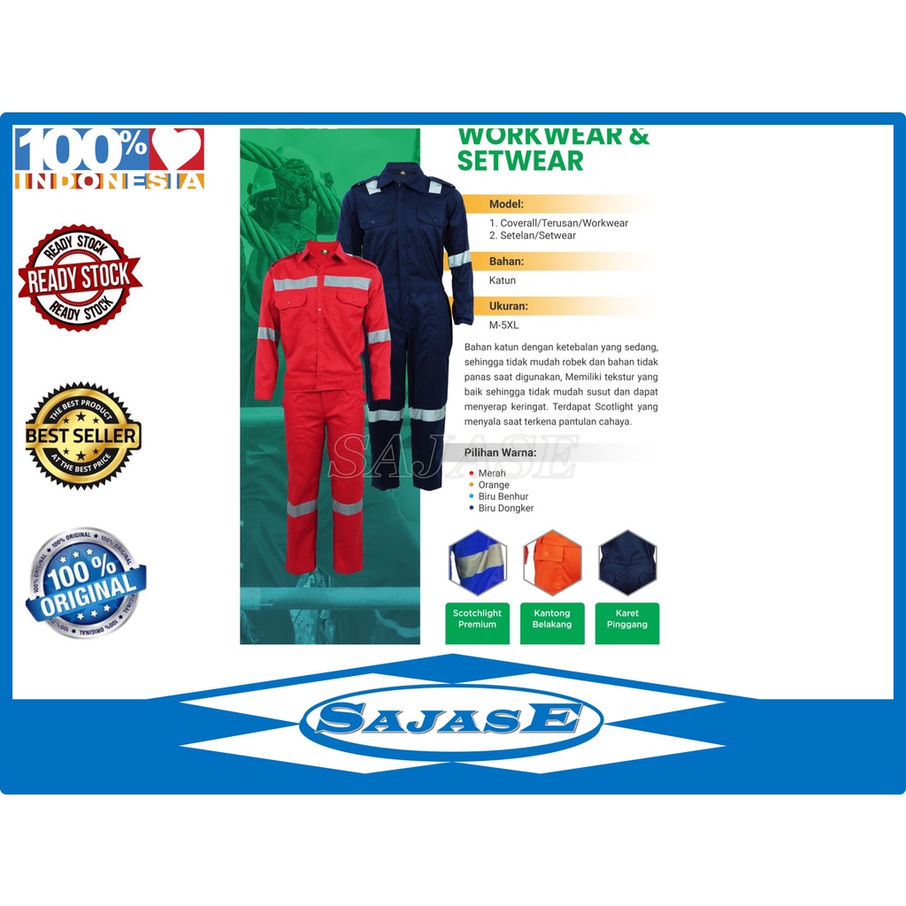 Jual Wearpack Safety Terusan Wearpack Safety Proyek Terusan Dengan ... Jual Wearpack Safety Terusan Wearpack Safety Proyek Terusan Dengan ...