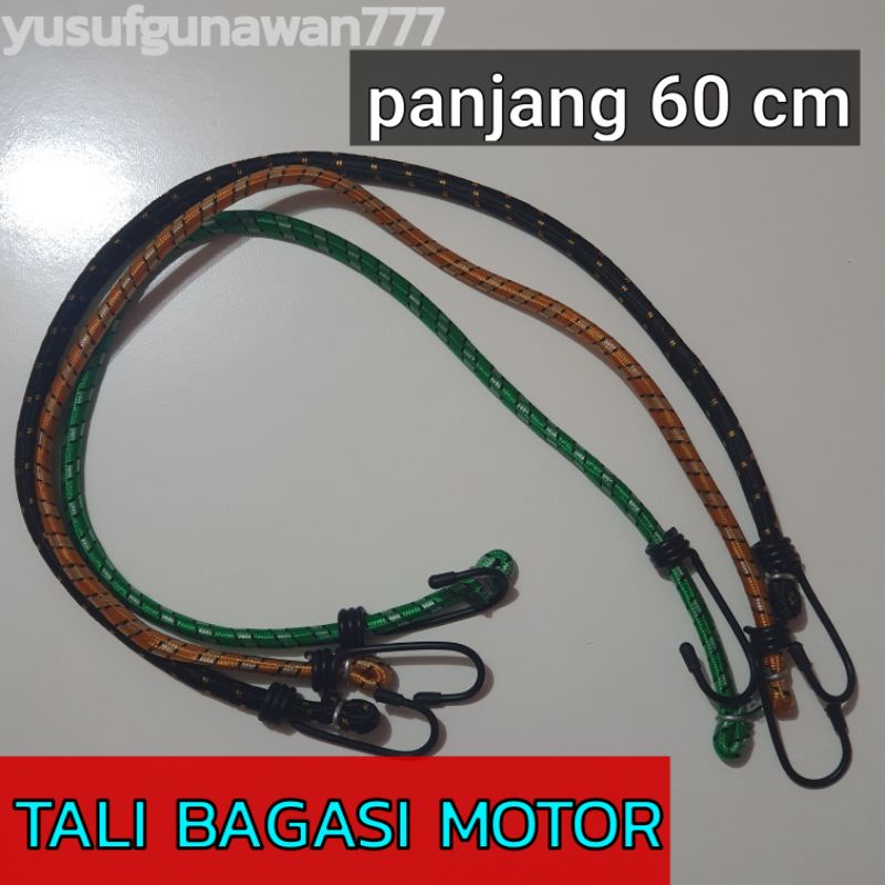 Jual tali bagasi motor 60 cm & 100 cm | Shopee Indonesia