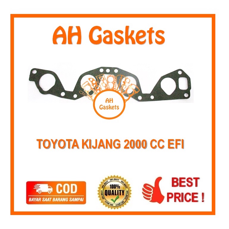 Jual Paking Manifold Intake Toyota Kijang 2000 cc EFI Paking Intake ...