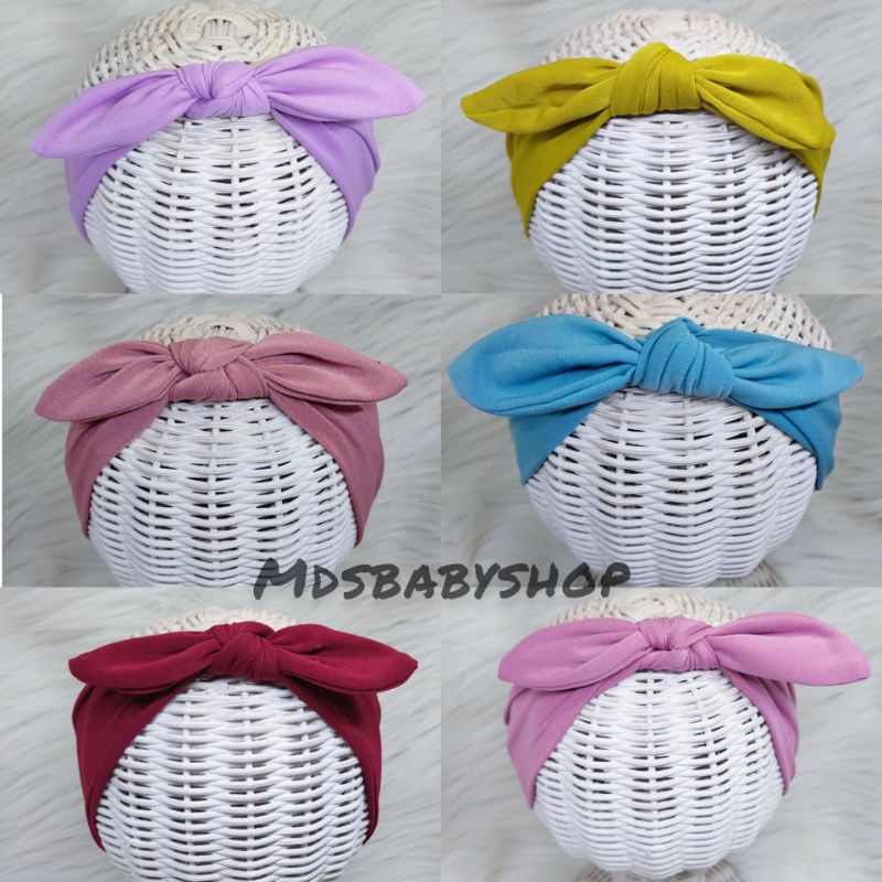 Jual Bandana Bayi Anak Pita Ikat Kelinci / Bando Bayi Pita Kelinci ...