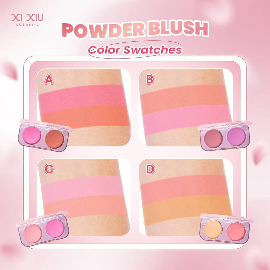 Jual Xi Xiu Powder Blush Divine (Kemasan Pink) | Shopee Indonesia