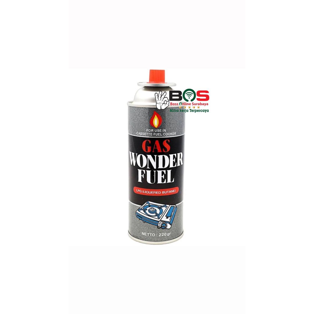 Jual Wonderfuel Gas Isi Ulang Kompor Portable 220gr | Shopee Indonesia
