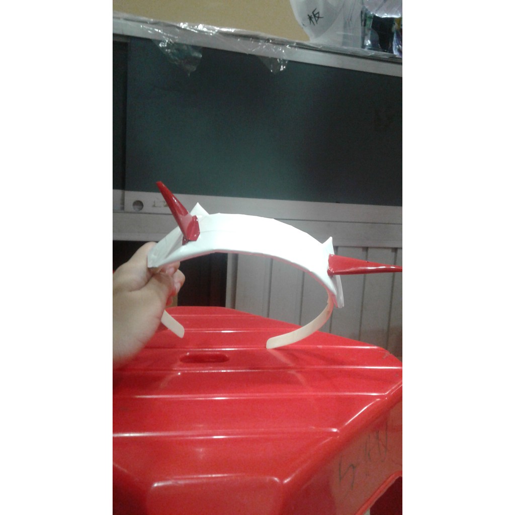 Jual terlaris Bando /tanduk Zero two / hiro cosplay darling in the ...