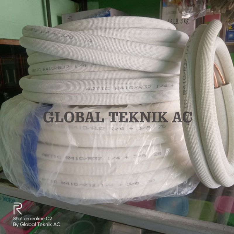 Jual Pipa AC Artic 1/2 pk 3/4pk 1pk harga per meter | Shopee Indonesia