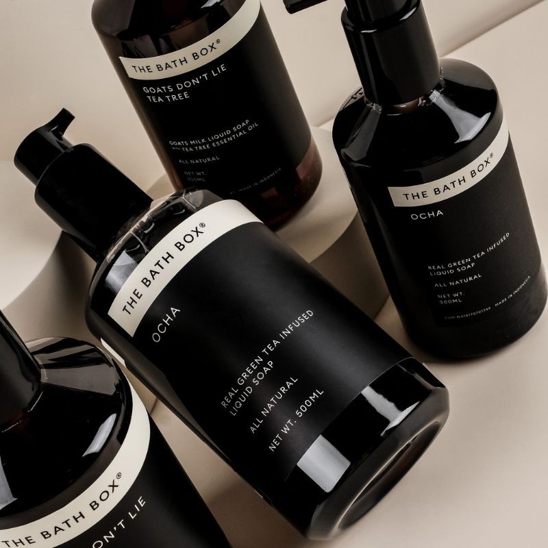 Jual THE BATH BOX - Ocha Liquid Soap (Sabun Green Tea, French Fine ...