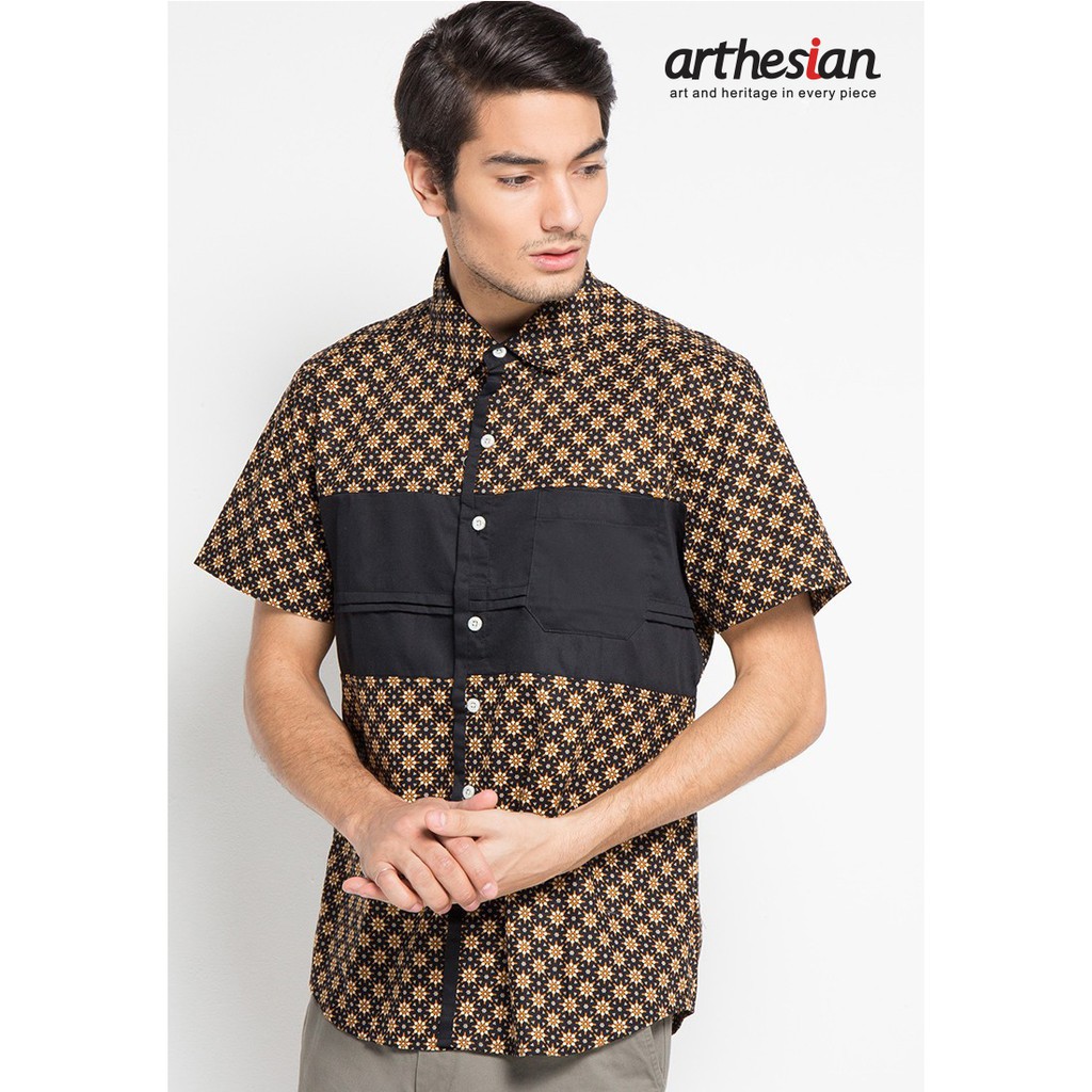 Jual [Arthesian] Kemeja Batik Pria - Nitik Truntum Batik Printing ...