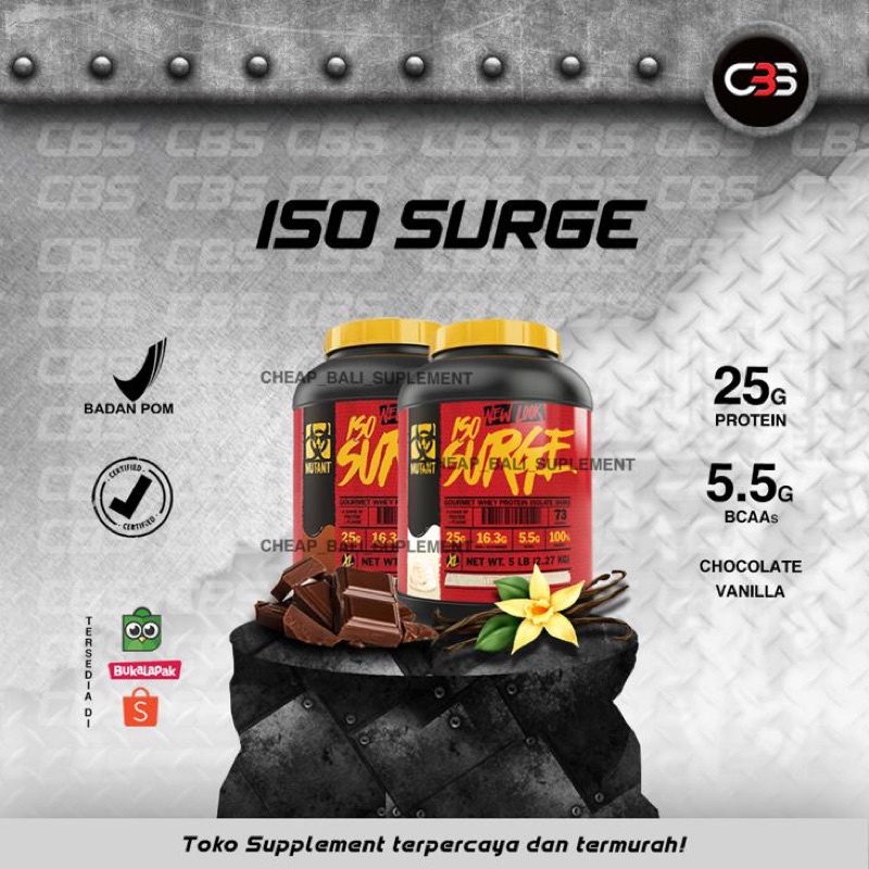 Jual ISO SURGE 5 LBS | Shopee Indonesia