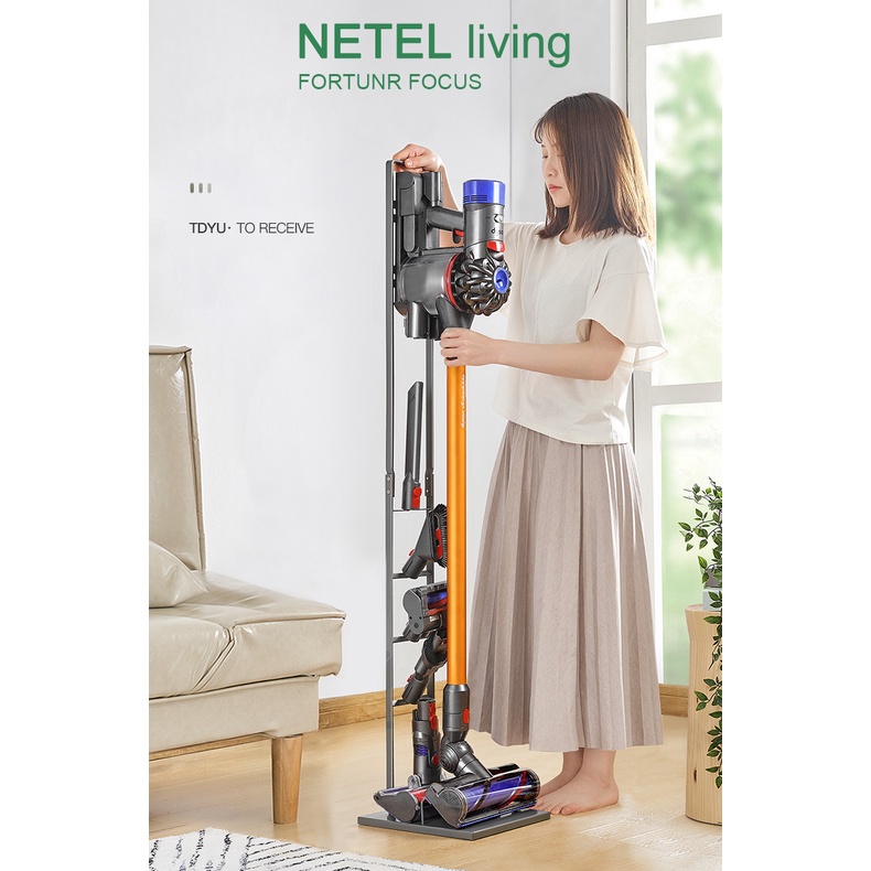 Jual Rak Penyimpanan Vacuum Cleaner Dyson Tanpa Kabel Bahan Metal Untuk ...