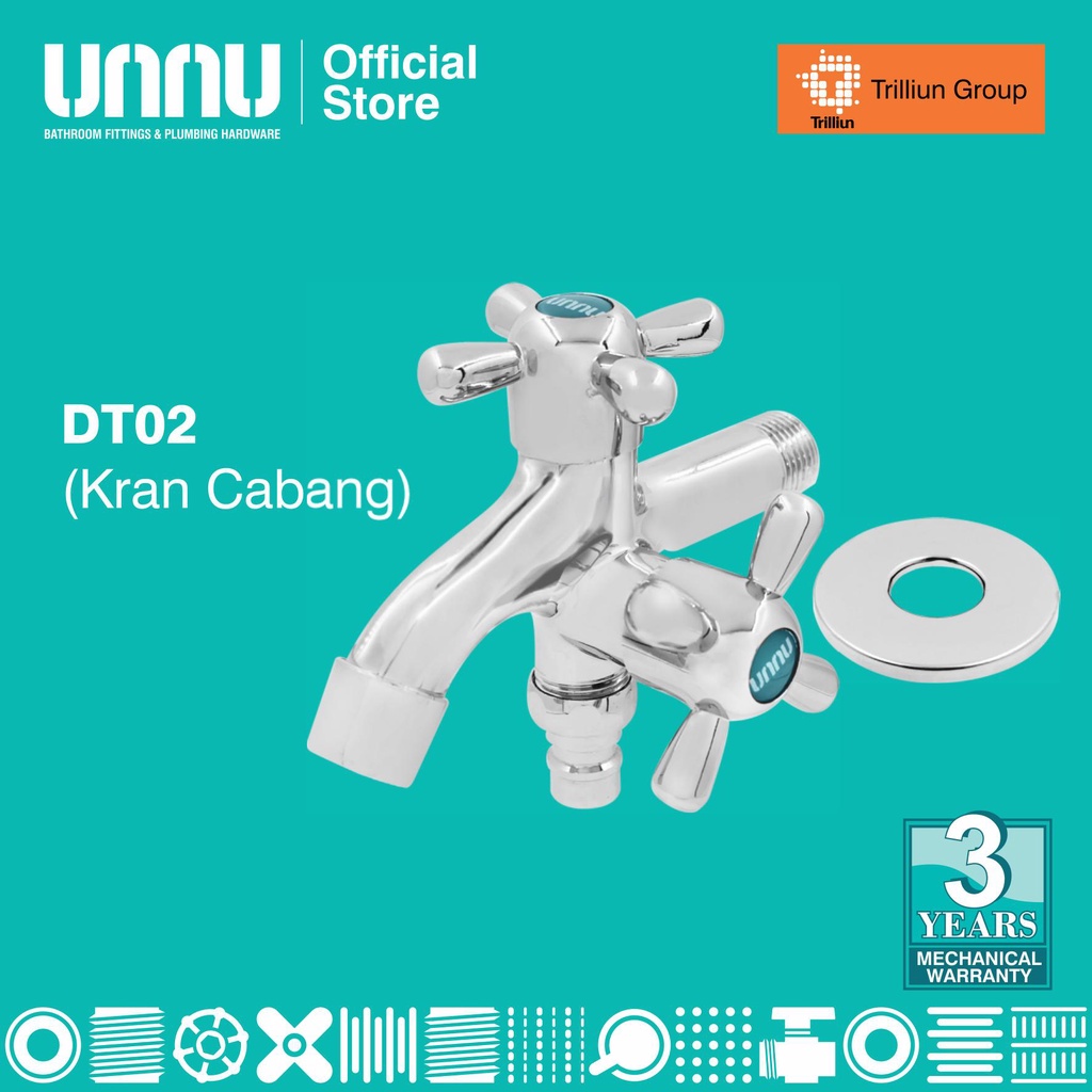Jual UNNU Kran Cabang - DT02 1/2" | Shopee Indonesia
