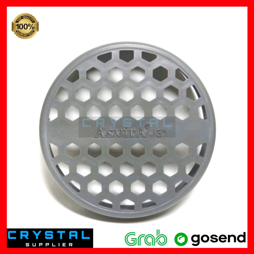 Jual Dop Saringan ASVIRA 3" inch D PVC Tutup Pipa Lubang Bolong ...