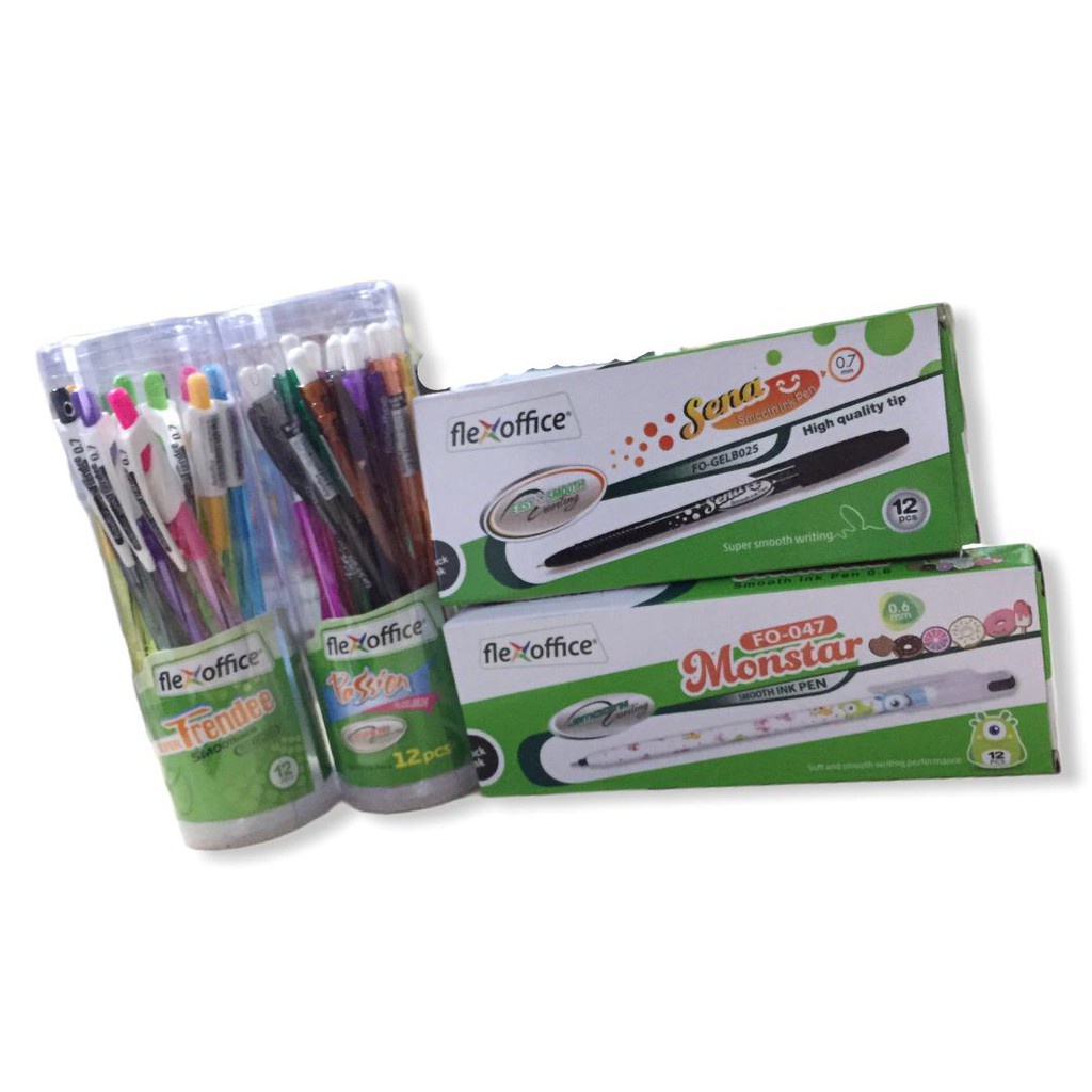 Jual Pulpen Merek Flexoffice - Warna Hitam | Shopee Indonesia