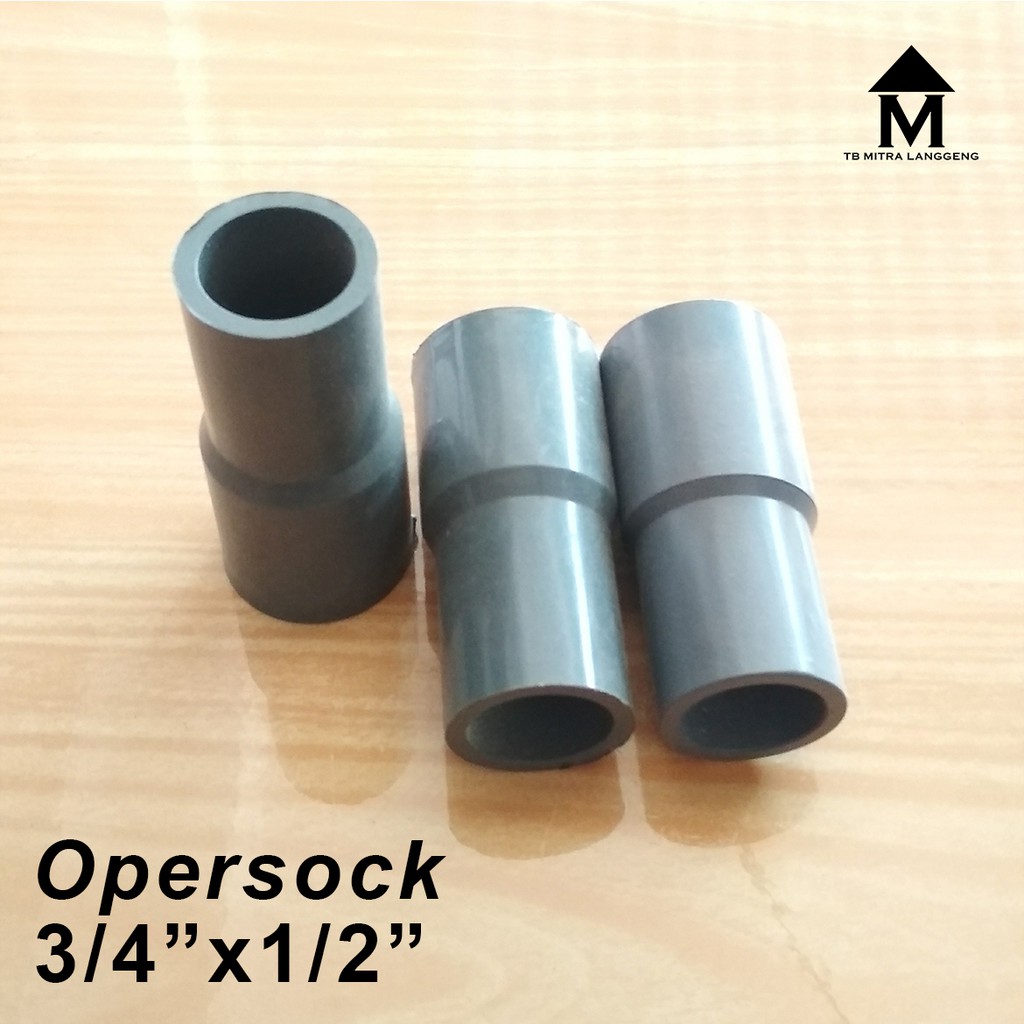Jual Sock 3/4" x 1/2" inch - Socket opersock Overloop sok Sambungan ...