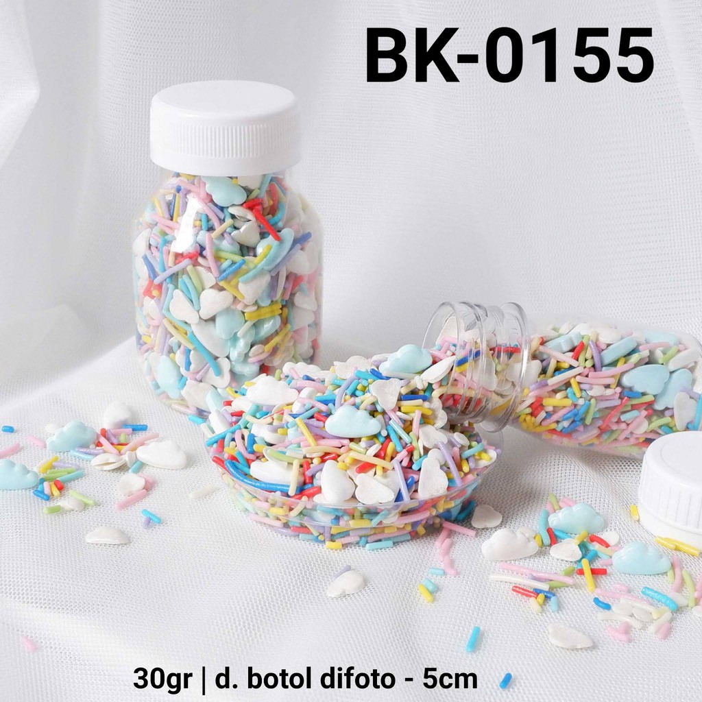 Jual BK-0155 Sprinkles sprinkle sprinkel 30gr 30 gram awan meses ...