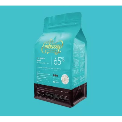 Jual Embassy chocolate 65% Oceanic blend 250gr dark couverture Tulip ...