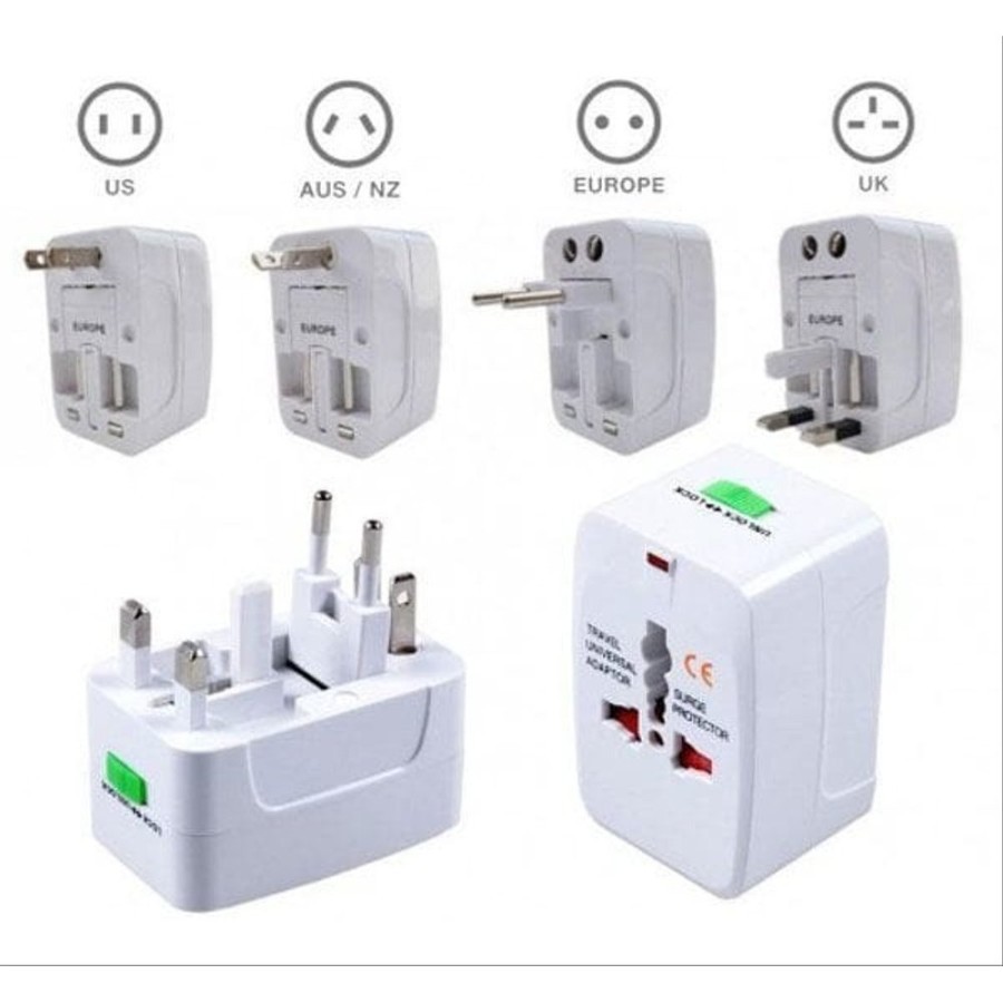Jual Travel Universal Adaptor Colokan Listrik Semua Negara Multi ...